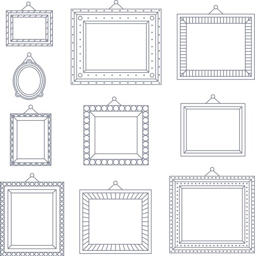Line Frame Vector Images (over 770,000)