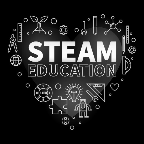 Education logo steam Vector Images & Graphics for Commercial Use ...