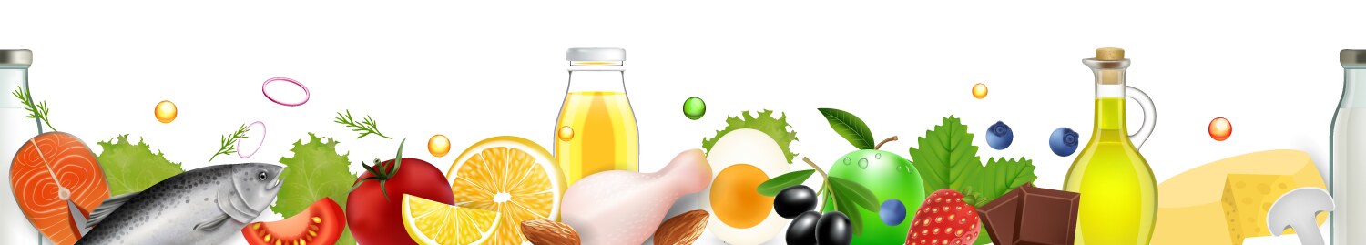 Healthy Food Border Vector Images (over 7,500)