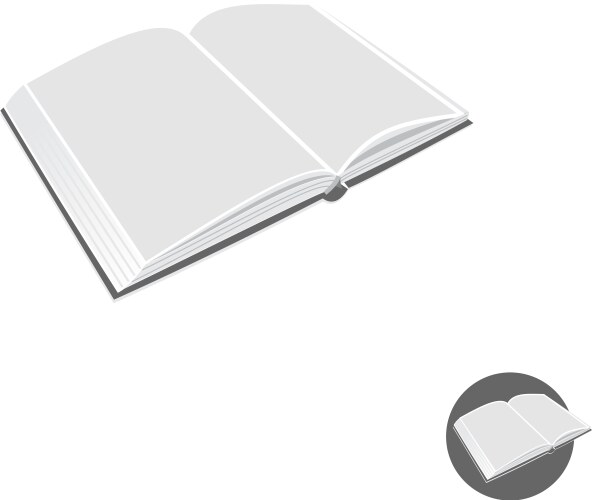 Open book Royalty Free Vector Image - VectorStock