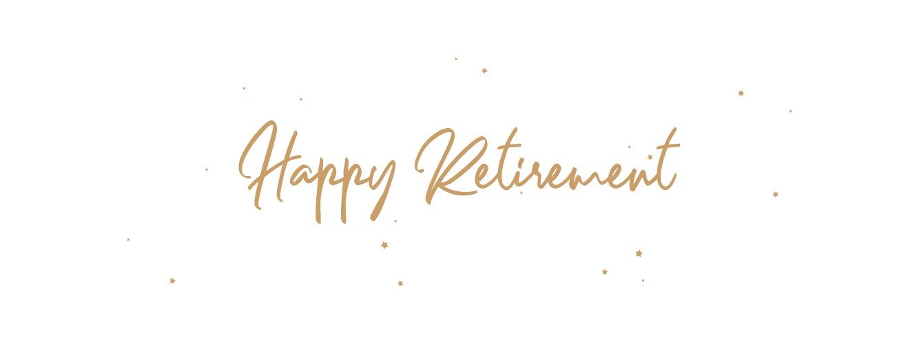 Happy Retirement Calligraphy Vector Images (over 190)
