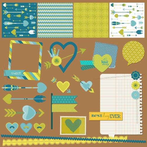 Scrapbook Vector Images (over 250,000)