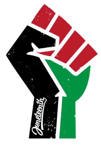 Protest poster with text black lives matter blm Vector Image