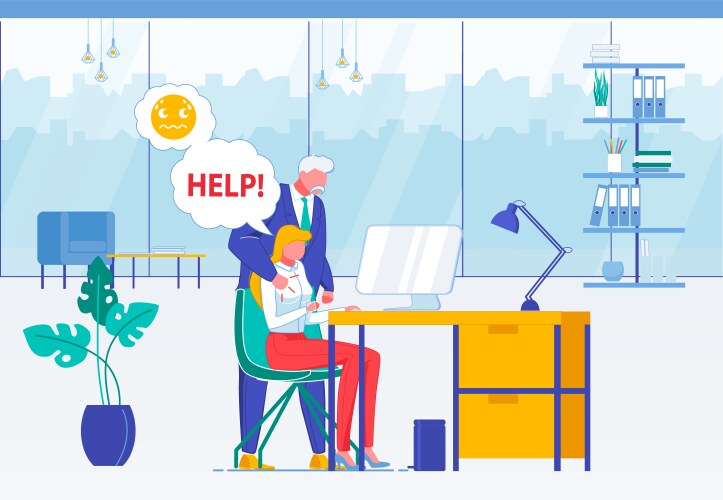 Harassment Workplace Abuse Vector Images (over 400)