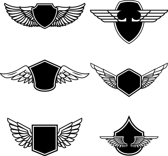 Metallic Wings Vector Images (over 6,600)