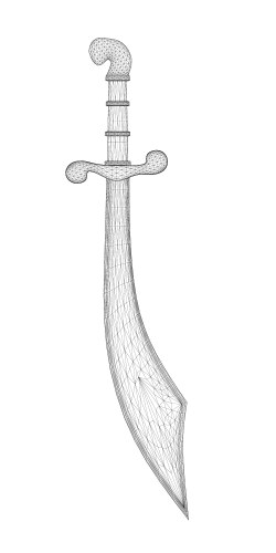 Wireframe Sword Swords Vector Images (over 140)