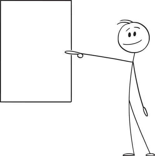 Stickman Pointing Vector Images (over 710)