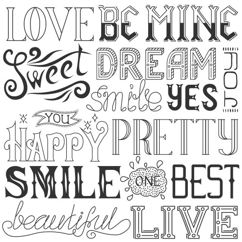 Words Vector Images (over 650,000)