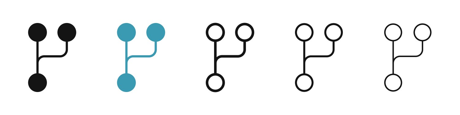 Code branch icon Royalty Free Vector Image - VectorStock