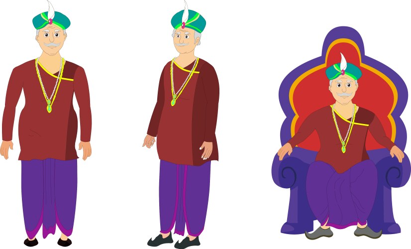 Indian Prince India Vector Images (73)