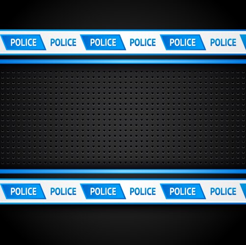 Police background Royalty Free Vector Image - VectorStock
