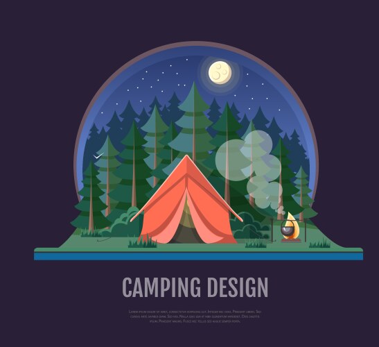 Camping Site Vector Images (over 1,900)