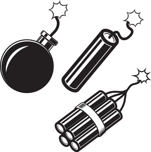 Stick of dynamite Royalty Free Vector Image - VectorStock