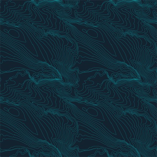 Tileable topographic map background concept Vector Image