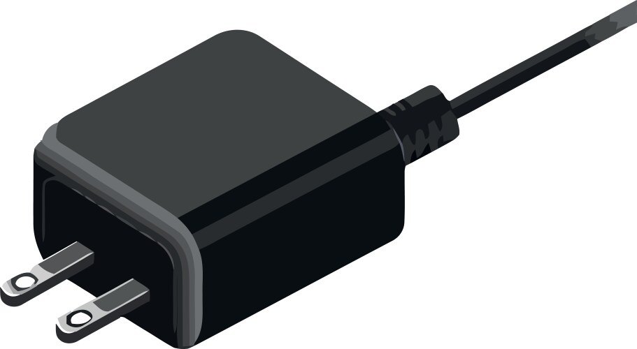 Power plug icon cartoon electric energy supply Vector Image