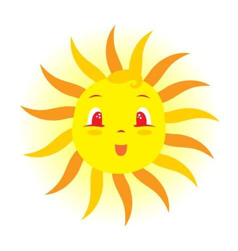 Wave sun and palm symbol travel summer time Vector Image