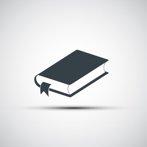 Pocket book logo Royalty Free Vector Image - VectorStock