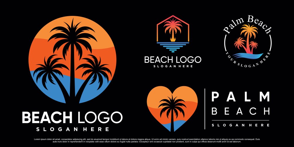 Beach Logos Vector Images (over 100,000)