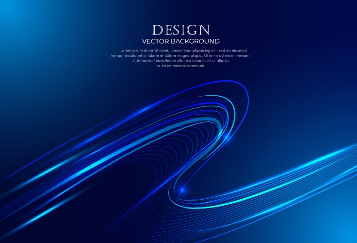 Abstract blue background Royalty Free Vector Image