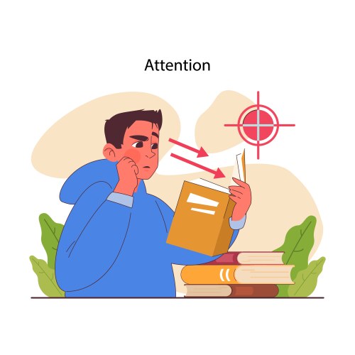 Cognitive skill human function ability Royalty Free Vector