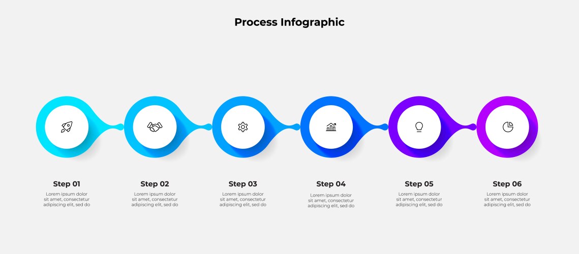 6 Process Infographic Vector Images (over 15,000)