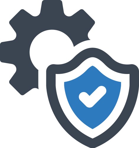 Safe database icon Royalty Free Vector Image - VectorStock