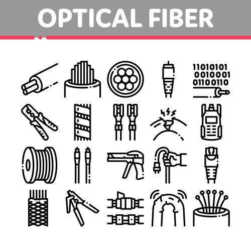 Fiber optic logo Vector Images & Graphics for Commercial Use | VectorStock
