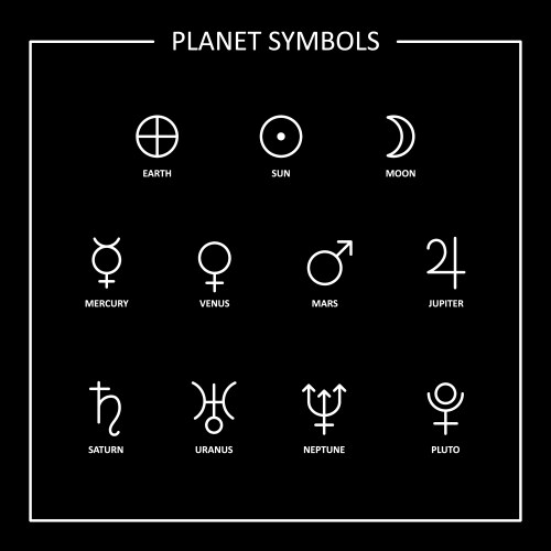 Planet Symbols Vector Images (over 270,000)