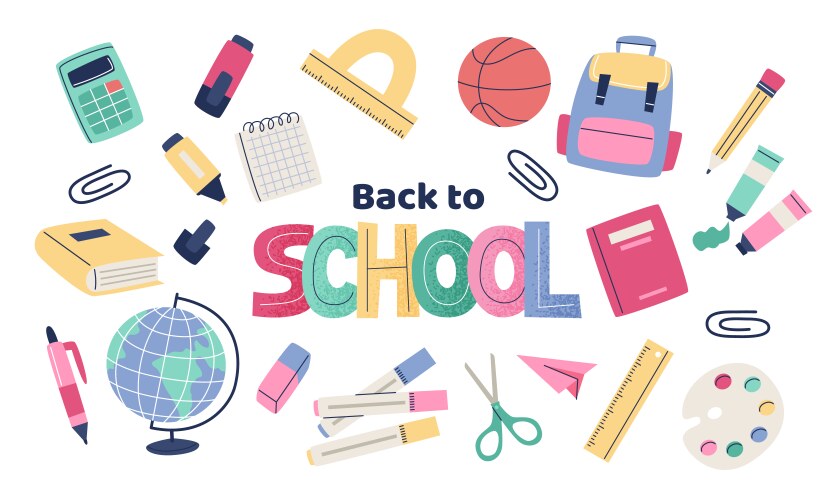 School Elements Vector Images (over 290,000)