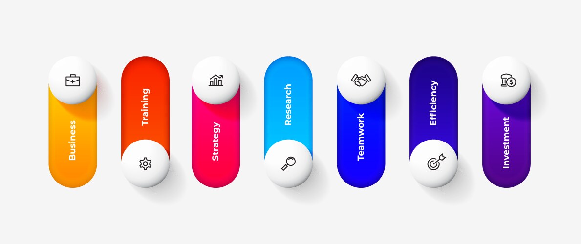 Infographic Seven Vector Images (over 5,800)