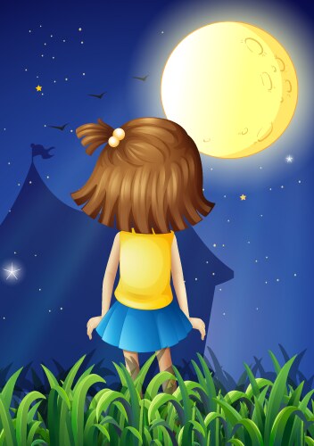 Girl Facing Back Vector Images (over 3,500)