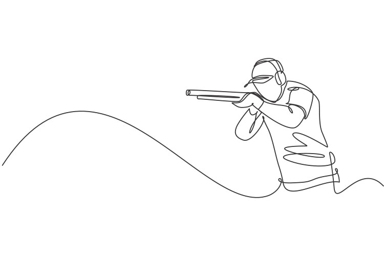 Man Shooting Gun Drawing Vector Images (over 570)