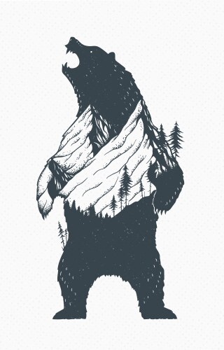 Bear Tattoo Vector Images (over 6,800)