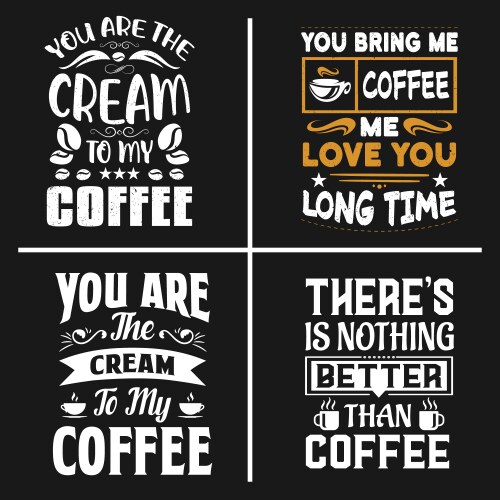 Coffee Quotes Vector Images (over 12,000)