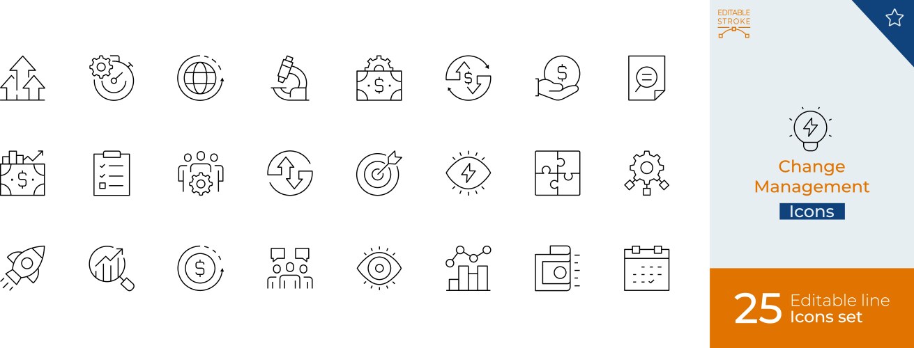 Change Management Icon Vector Images (over 9,100)