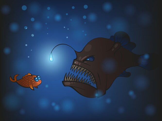 Angler Fish Vector Images (over 15,000)
