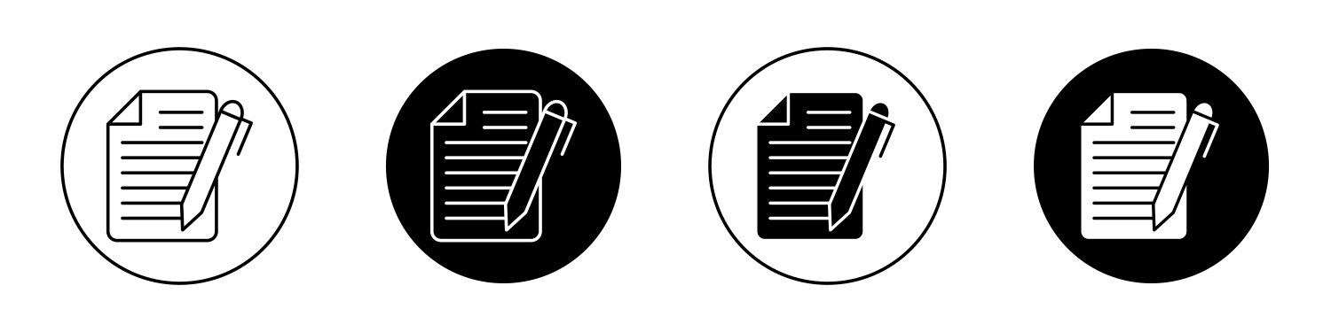 Teamwork icon set organization work gear logo Vector Image