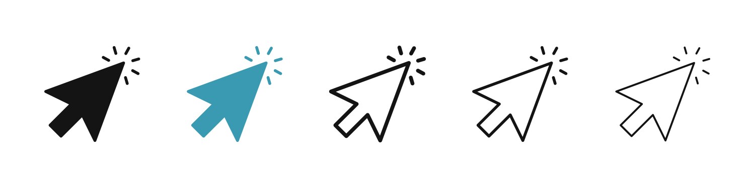 Cursor icon Royalty Free Vector Image - VectorStock