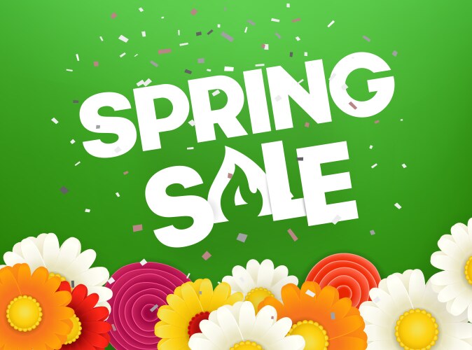 Hello spring banner Royalty Free Vector Image - VectorStock
