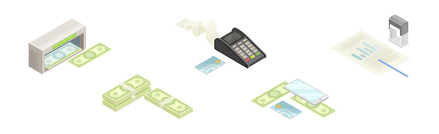 Accounting calculation and finance analysis Vector Image