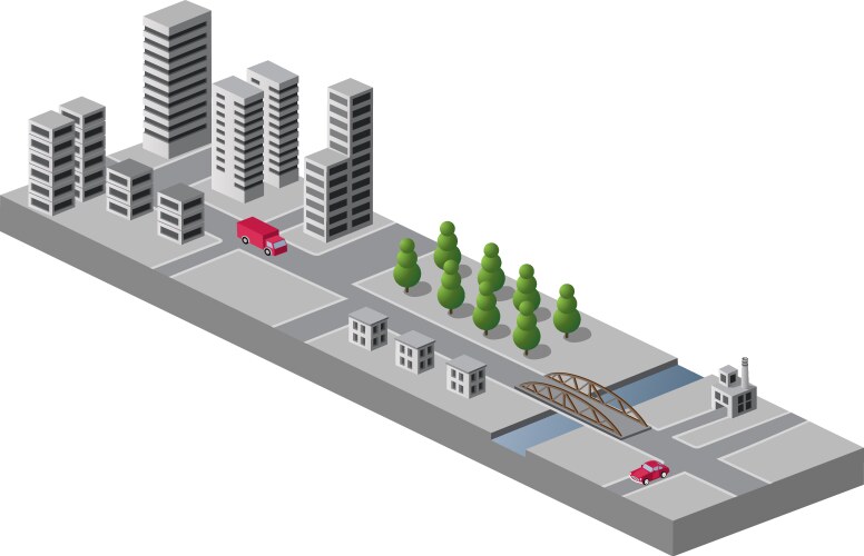 Urban Landscape Vector Images (over 96,000)