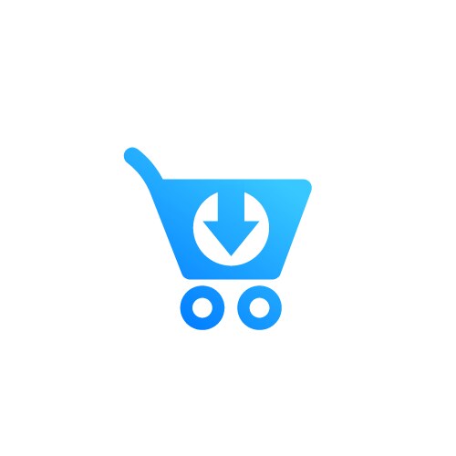 Purchase order icon on white Royalty Free Vector Image