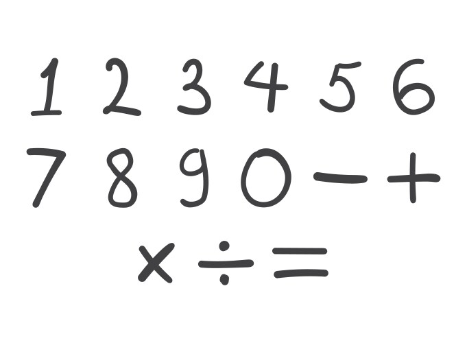 Blueprint Numbers Vector Images (over 930)