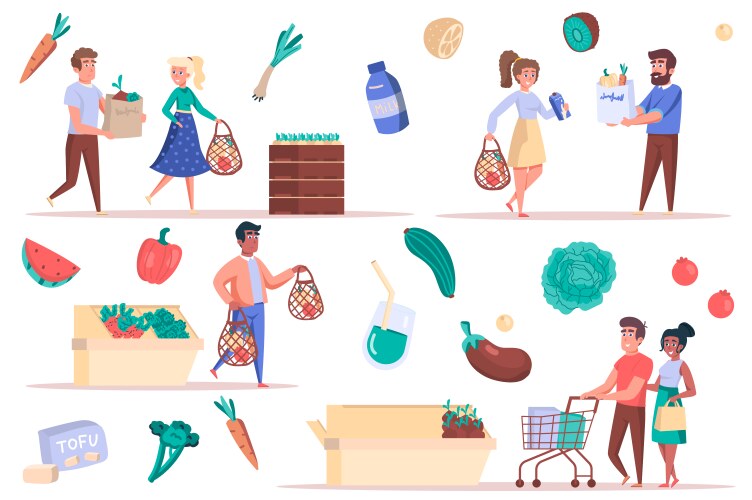 Grocery Shopping Vector Images (over 59,000)