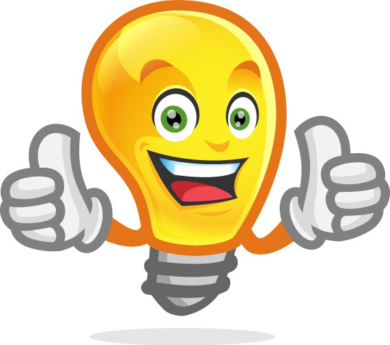 Cartoon Light Bulb Genius Vector Images (over 1,600)