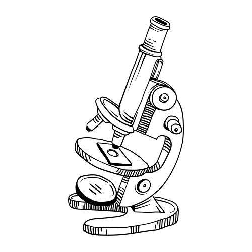 Microscope Drawing Vector Images (over 6,400)