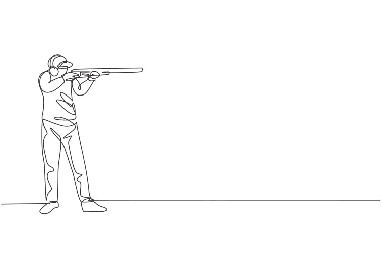 Man Shooting Gun Drawing Vector Images (over 580)