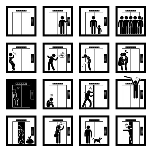 Elevator Cartoon Vector Images (over 3,100)