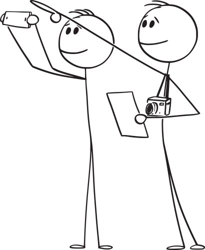 Stickman Camera Vector Images (64)