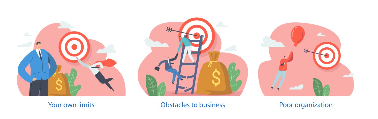 Overcome Challenges Vector Images (over 3,100)